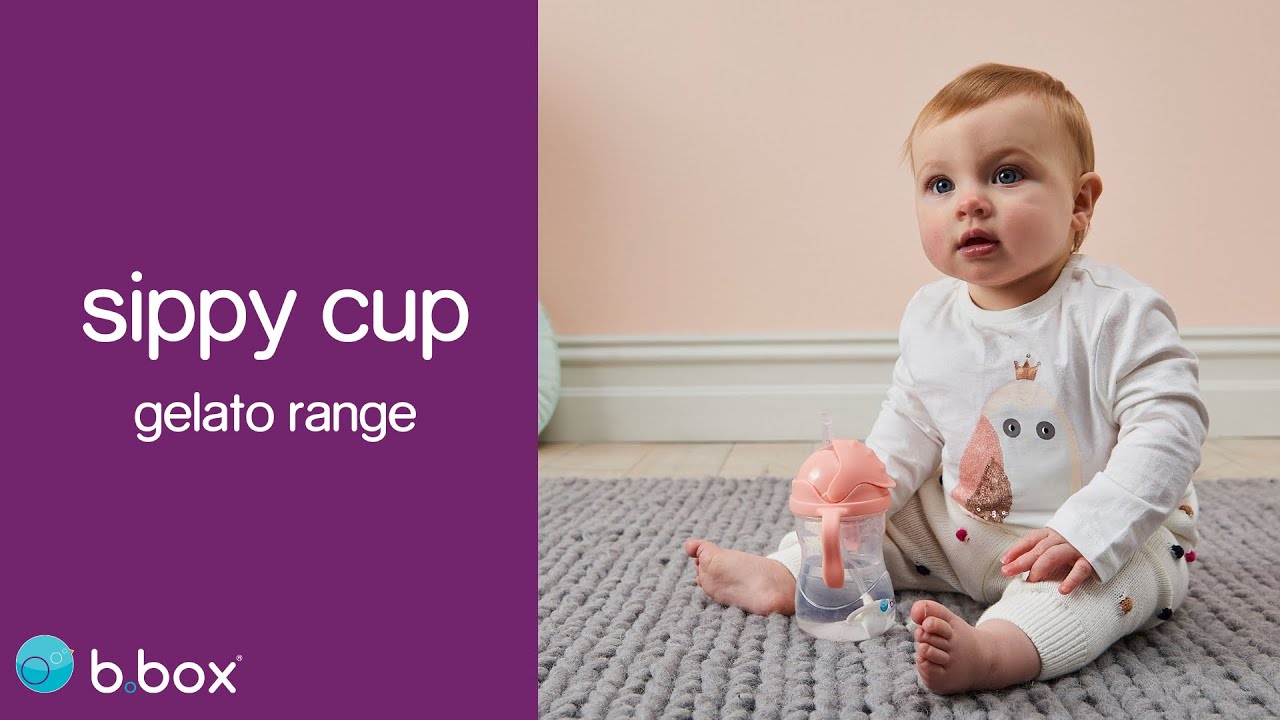 b.box sippy cup - gelato range - YouTube