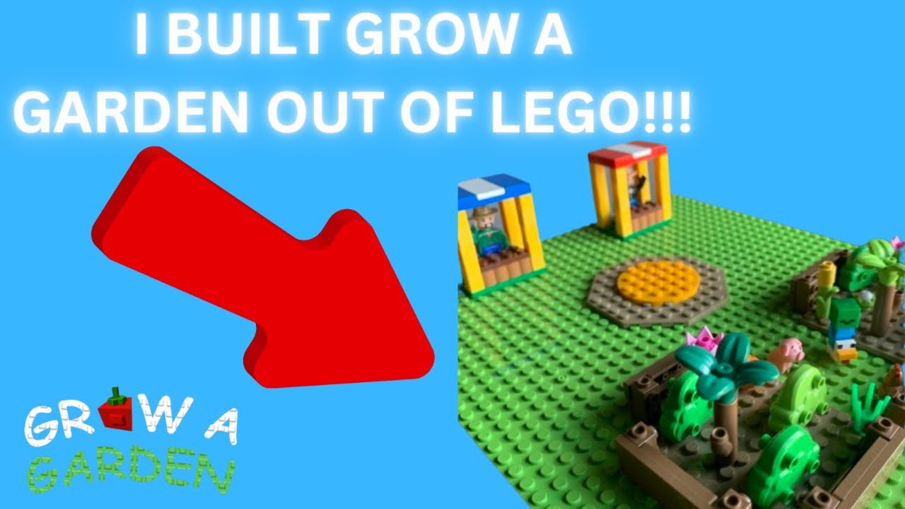 LEGO GROW A GARDEN!!! - YouTube