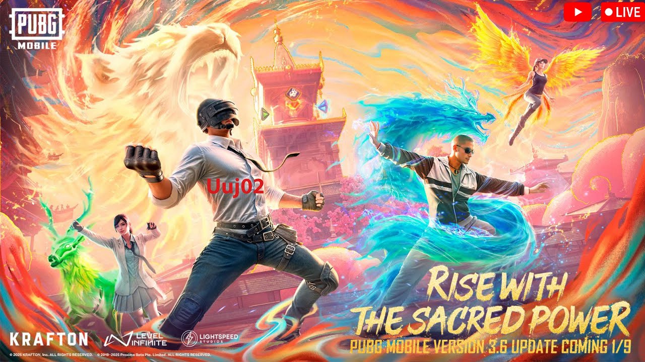 🔴 NEW SEASON RANK PUSH🔥 | PUBG MOBILE! 🔥 | Update 3.6 | Uuj02 Live | 🔴 ...