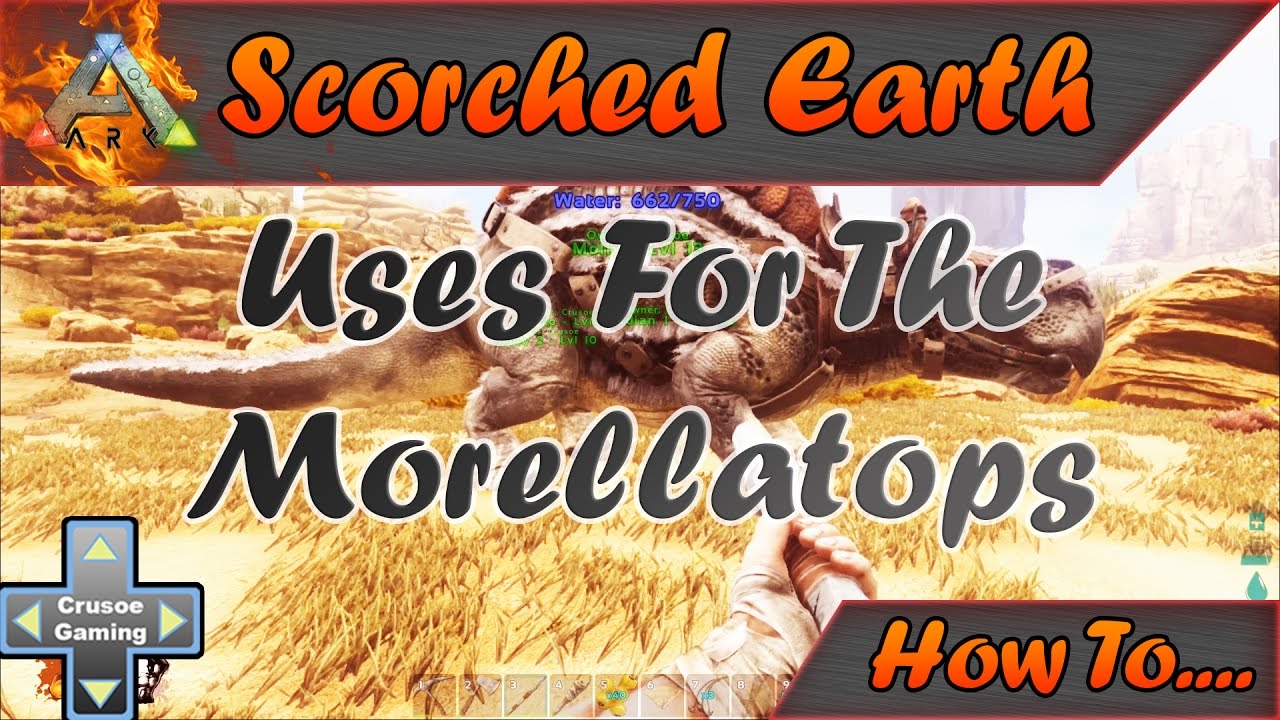 Ark: Scorched Earth - Resources and More with the Morellatops (Ark ...