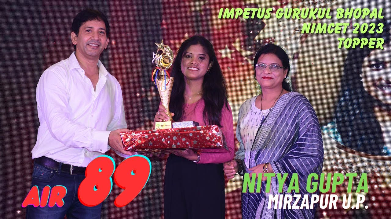 NIMCET 2023 Topper Nitya Gupta AIR - 89th | Meet NIMCET 2023 Topper of ...