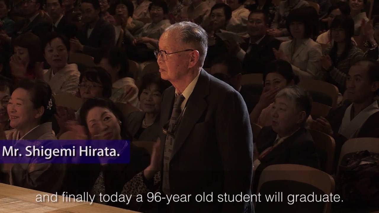 The Graduation Ceremony of Kyoto University of Art (KUA) on March 19 ...