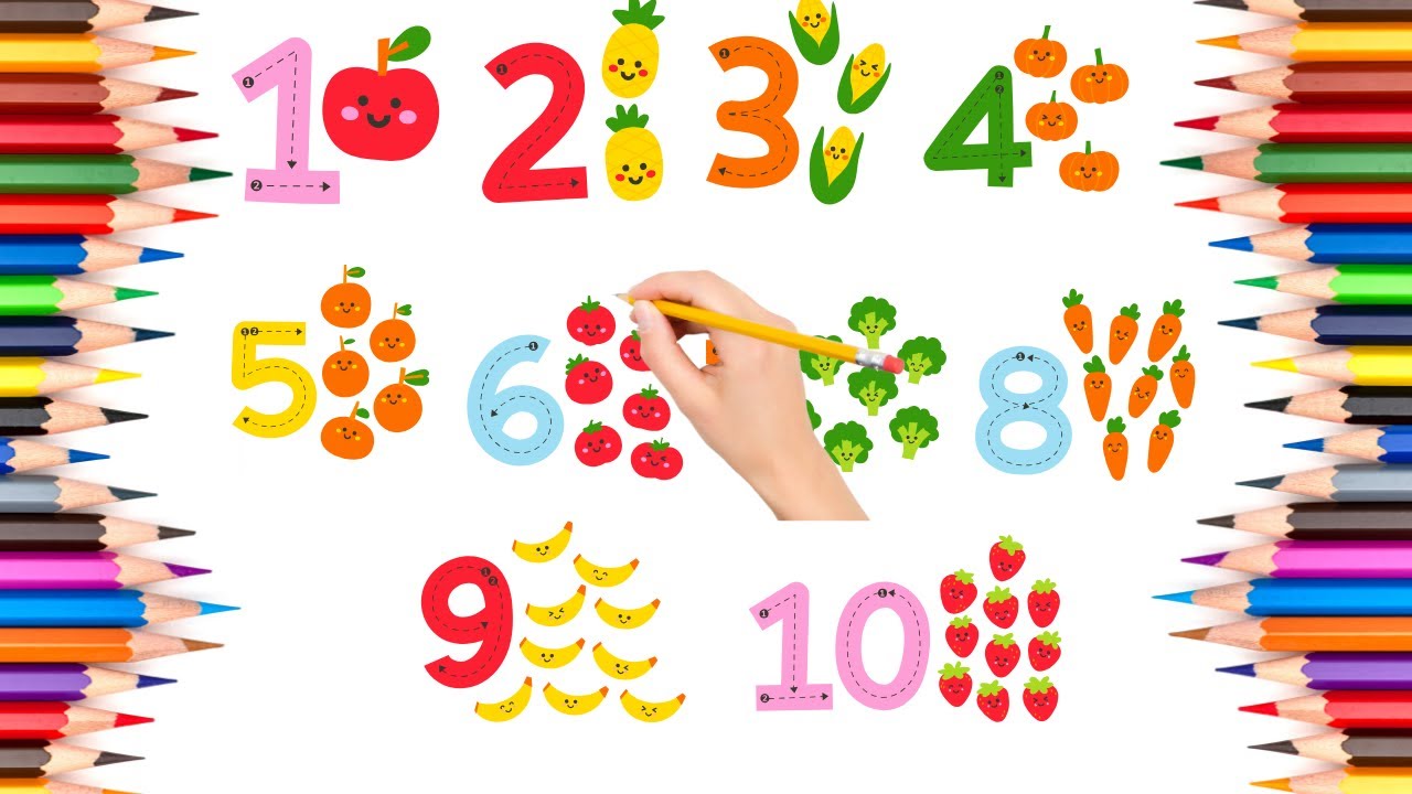 Learn to Counting 1 to 30 | 123 numbers | one two three,,,with ...