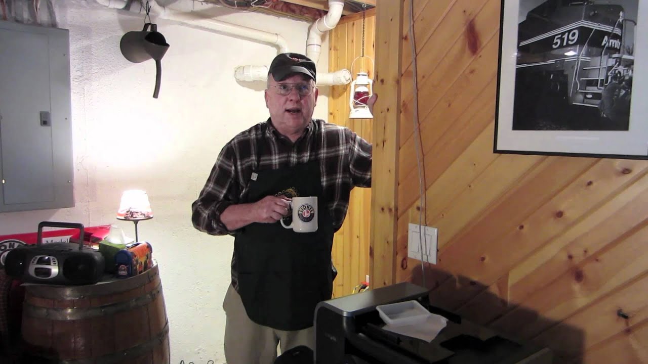 Lionel Man Cave Tour #4 & Darkroom for Trains - YouTube