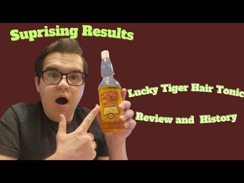 Lucky Tiger Hair Tonic: Review and History - YouTube