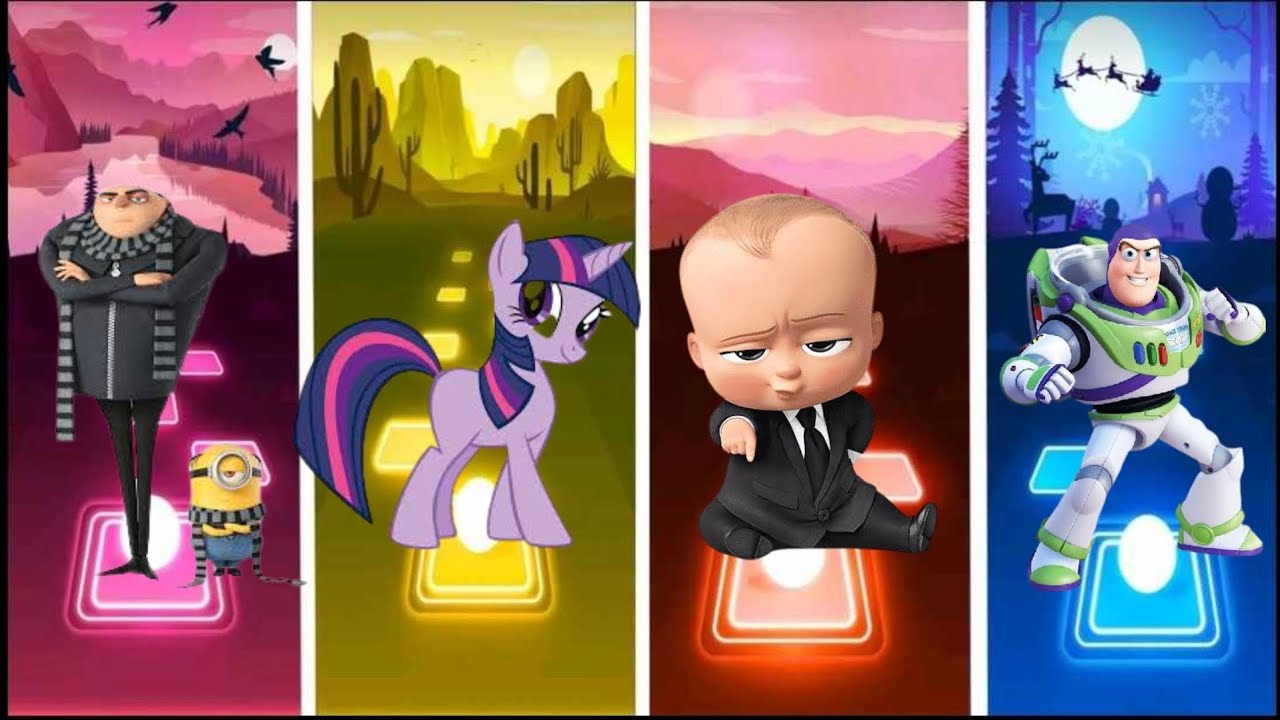 Despicable Me 🆚 The Little Pony 🆚 Boss Baby 🆚 Toy Story. 🎶 Who Is Best ...