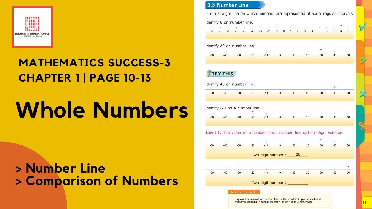 Whole Numbers | Mathematics Success Class 3 - YouTube