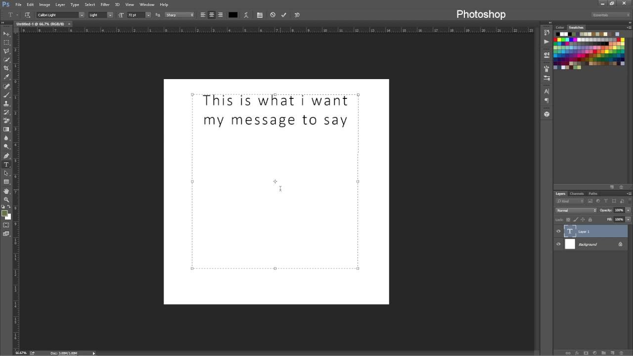 How to make text for my Wooden Signs with Photoshop - YouTube