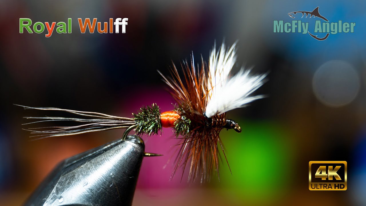 Royal Wulff - Summer Creek Producer - McFly Angler Fly Tying Tutorial - YouTube