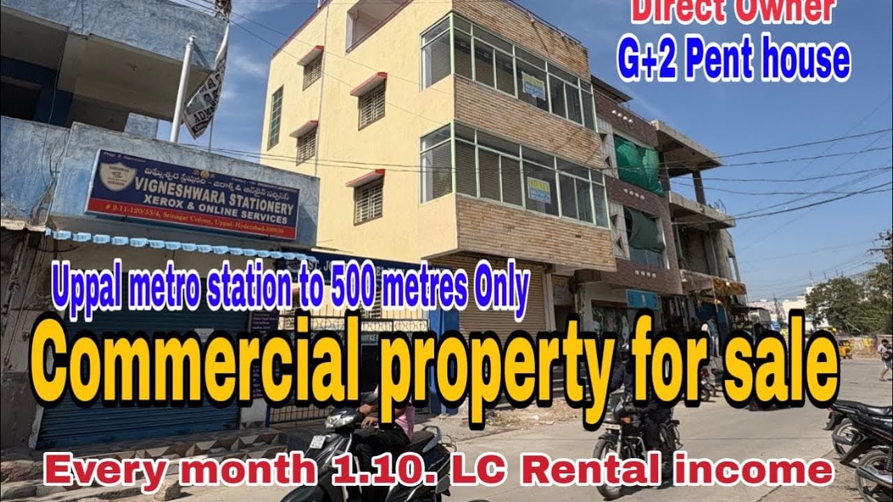 Semi commercial property for sale Uppal Sri Nagar Colony - YouTube