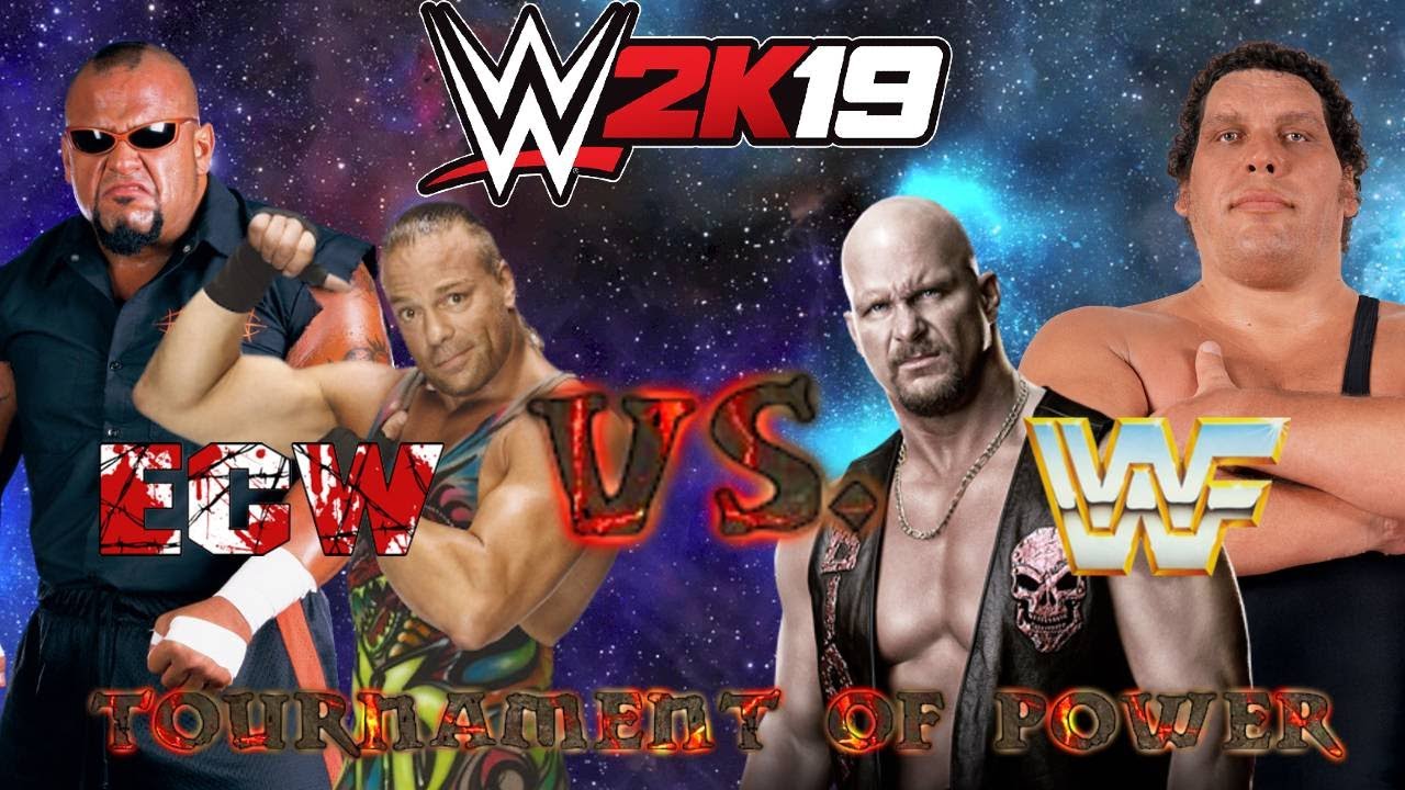 ECW vs WWF - WWE 2K19 Tournament of Power (Season 1) - YouTube