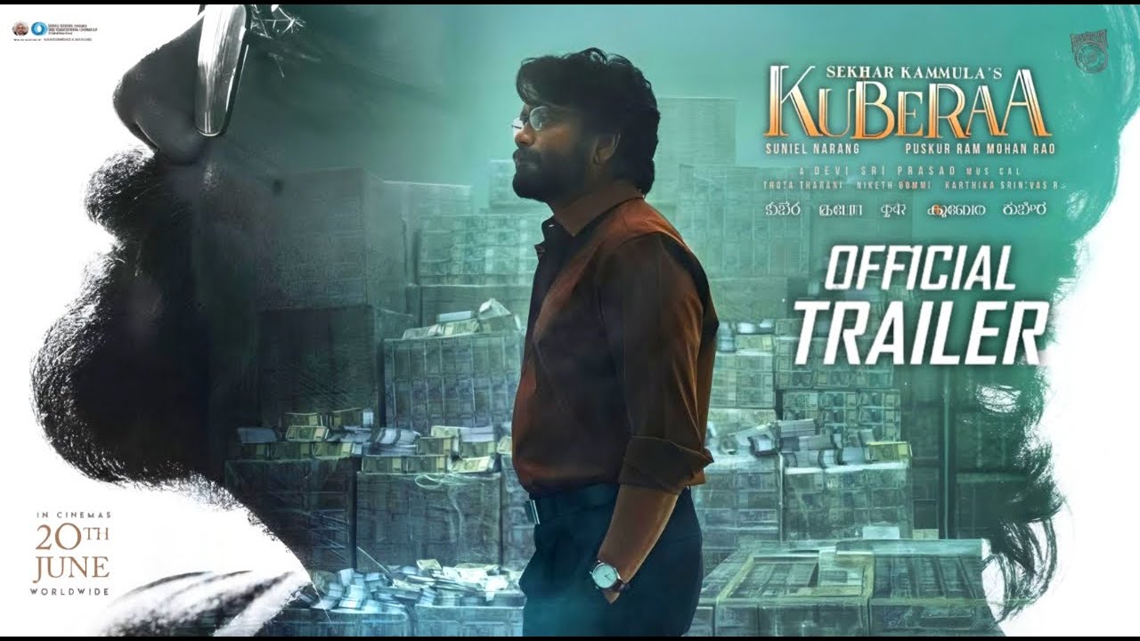 Kubera Official Teaser | Nagarjuna , Danush ,Rashmika ,Shekar Kammula ,DSp | Kubera Trailer ...