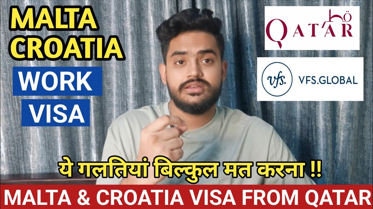 QATAR EMBASSY CROATIA 🇭🇷 & MALTA 🇲🇹 WORK PERMIT BIGGEST DOCUMENTS ...