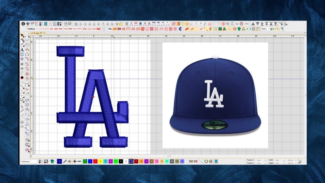 week 42: LA Dodger Hat - YouTube