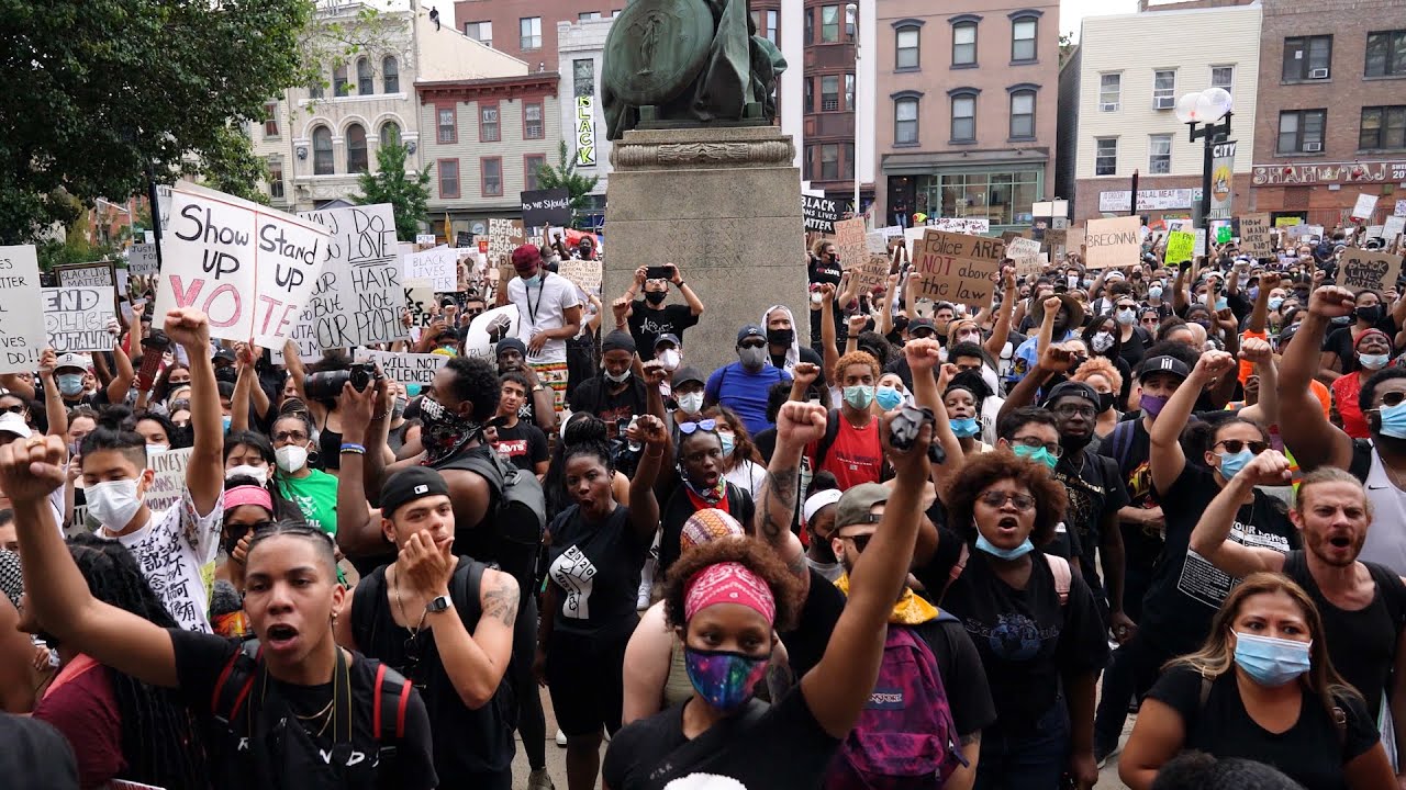 These young activists are organizing protests around N.J. - YouTube