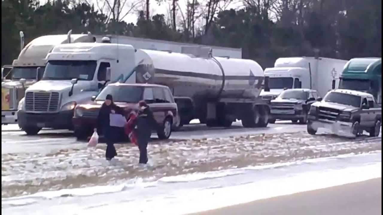 Birmingham Snowmageddon 2014 - YouTube