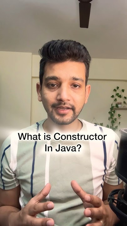 Constructor in java | Java Constructor | Types of Constructor | #Java - YouTube