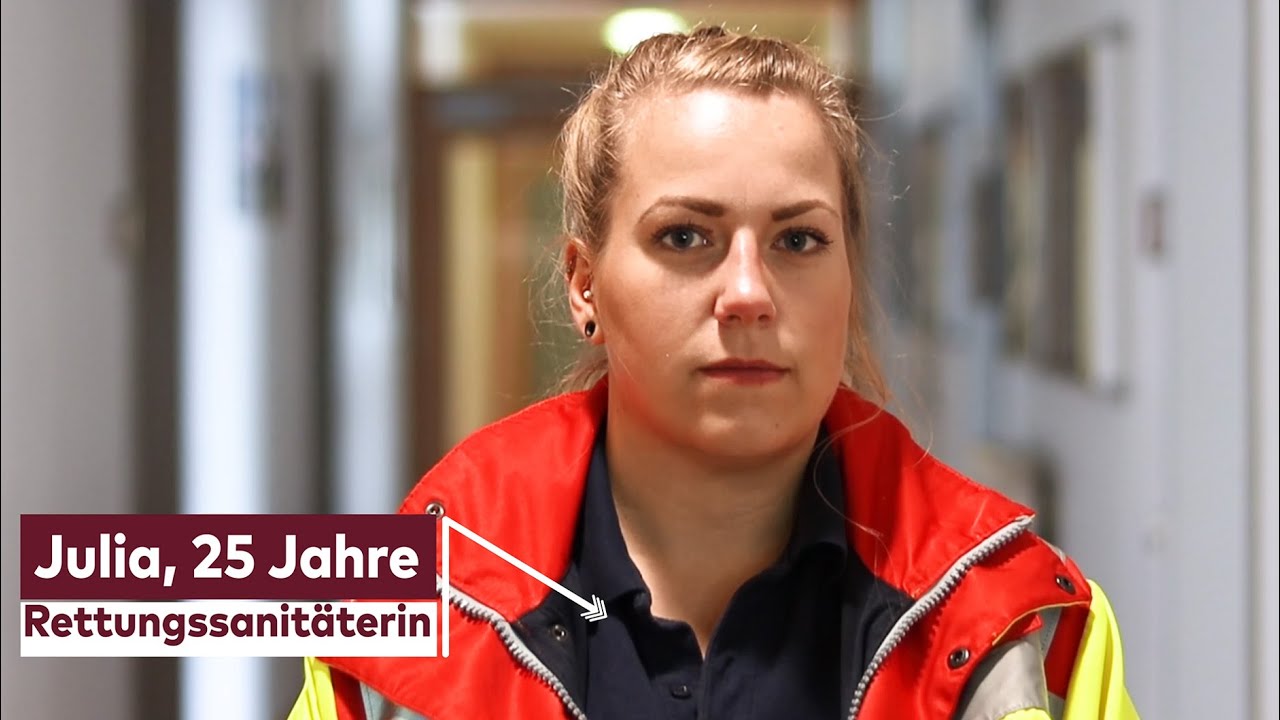 Falck Deutschland: Rettungssanitäterin Julia - YouTube