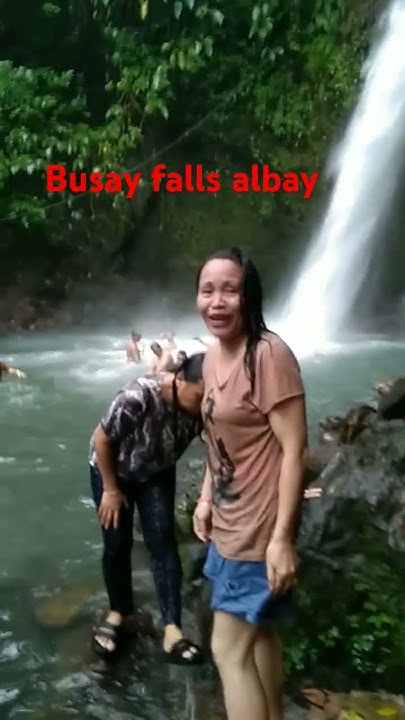 Busay falls adventure at bicol region - YouTube