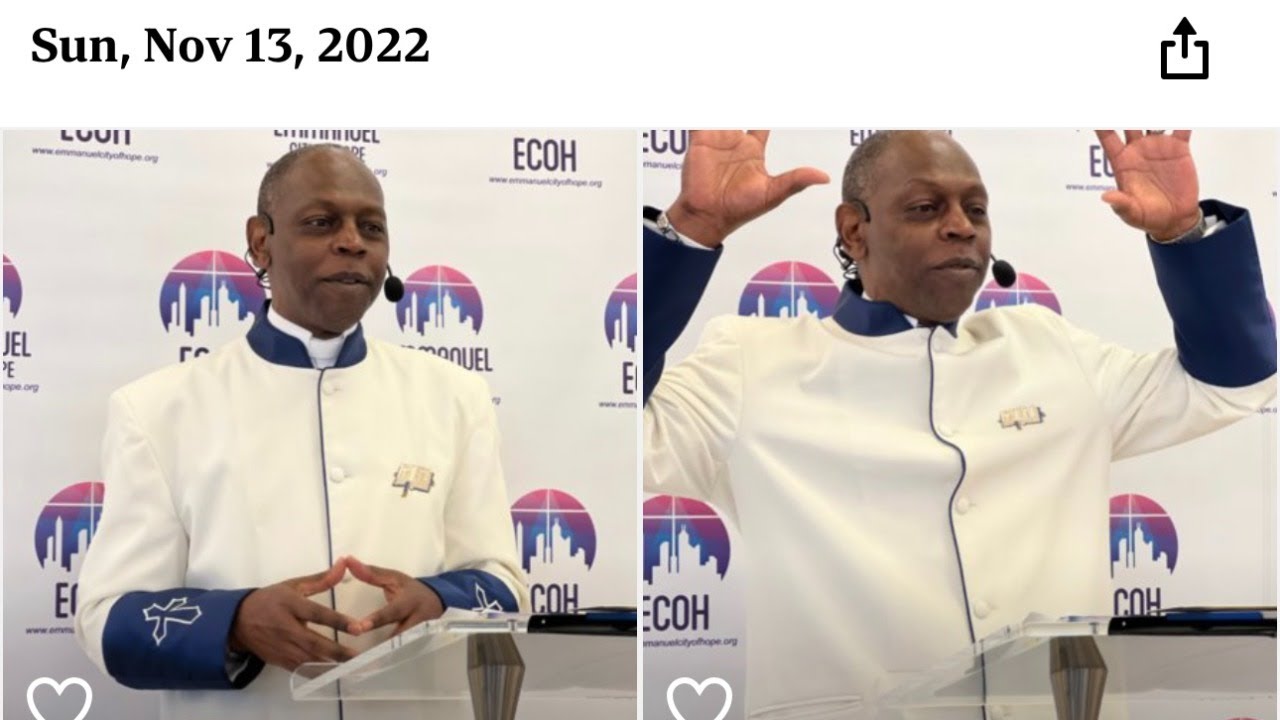 ECOH SUNDAY MORNING WORSHIP SERVICE 01|26|2025 REV.DR. JAMES E ...