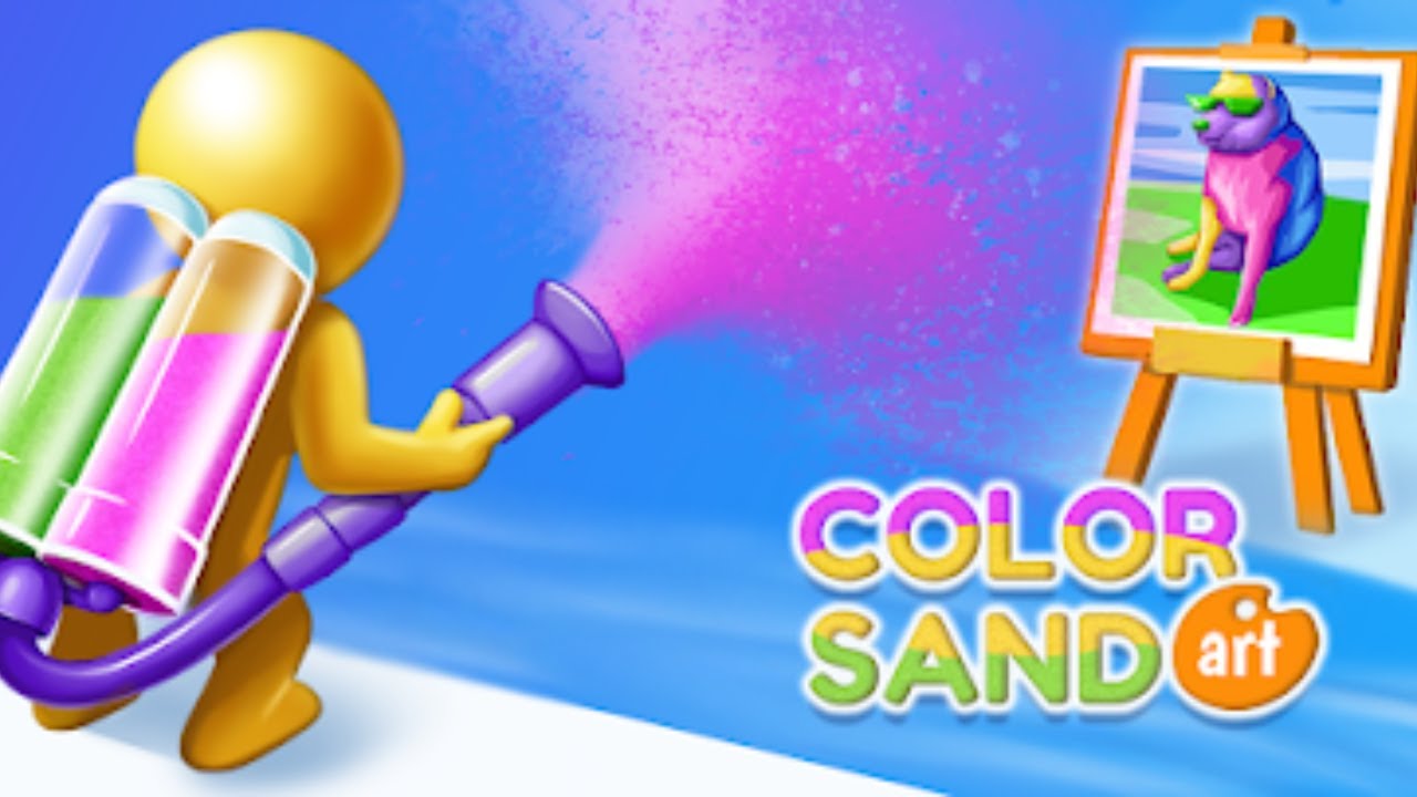 Color Sand Art Mobile Game | Gameplay Android & Apk - YouTube