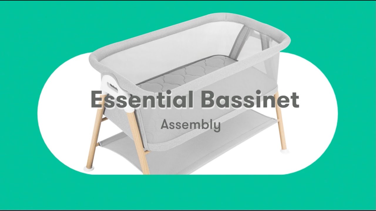 How to Assemble the Newton Essential Bassinet - YouTube