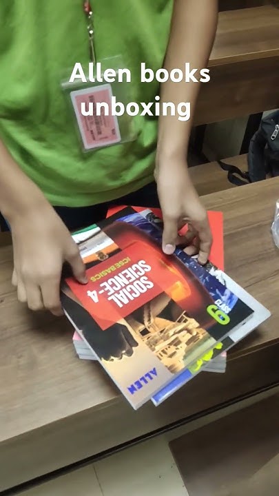 Allen books unboxing #allen - YouTube
