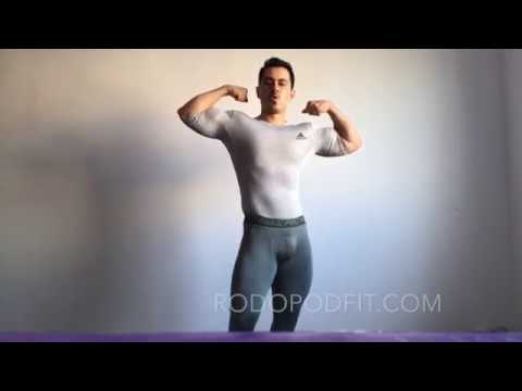 Mexican Muscle Stud Flexing in Compression Pants - YouTube