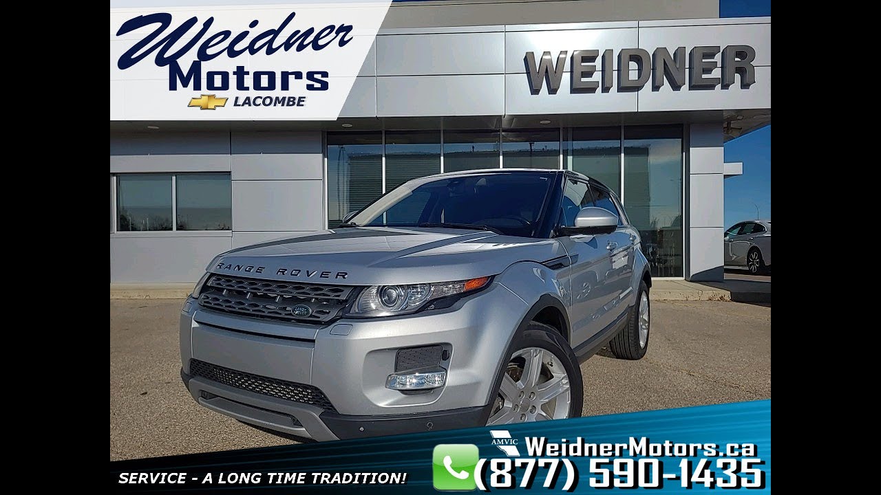 2014 Land Rover Range Rover Evoque / Pure / 4x4 / SUV / Silver ...