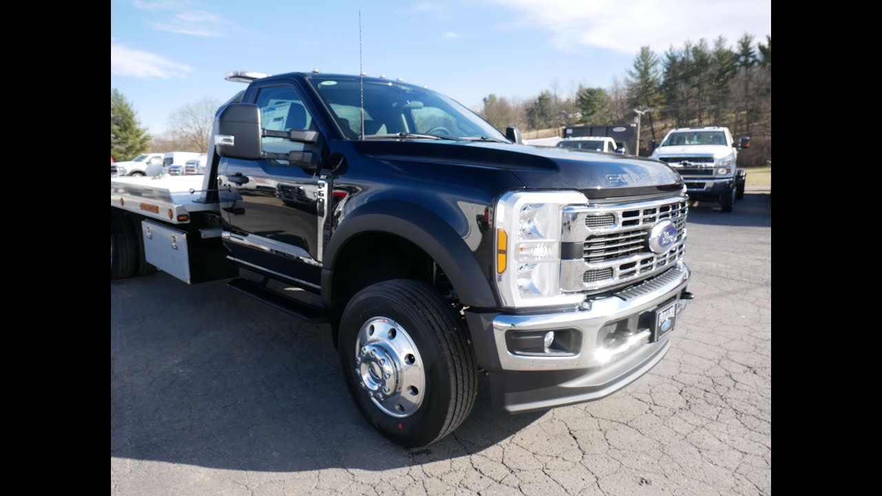 2024 Ford F600 - 20ft Aluminum Jerr-Dan Rollback - New Build - YouTube