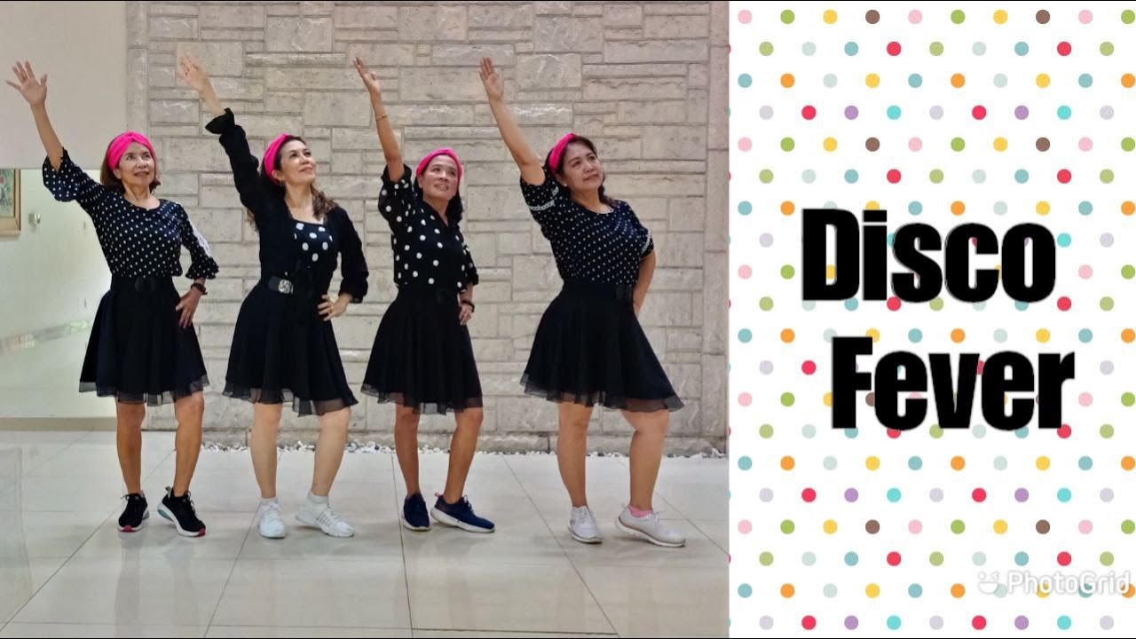Disco Fever Line Dance (demo & count) - YouTube