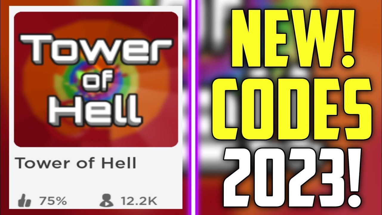 FUTURE CODES!! | *NEW* ROBLOX TOWER OF HELL CODES 2023! - YouTube