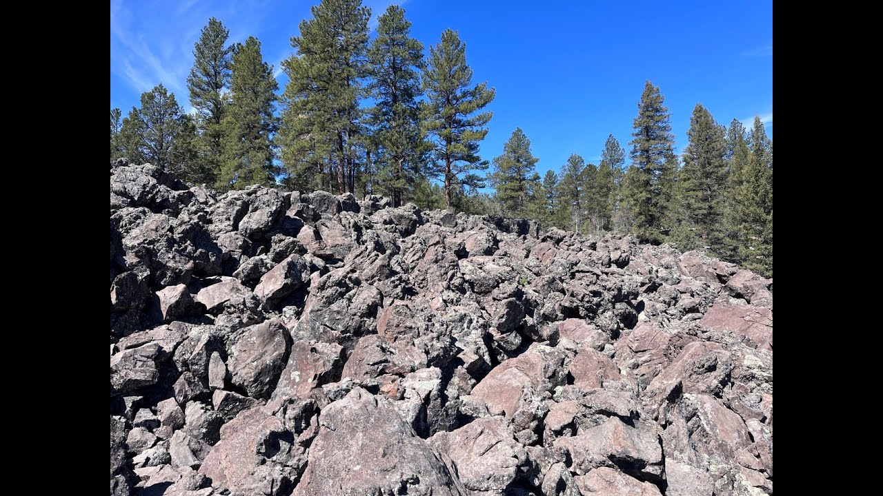Quaternary Basalt Flow in Walnut Canyon - YouTube