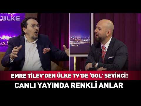 Emre Tilev’den Ülke TV’de ‘Gol’ Sevinci!