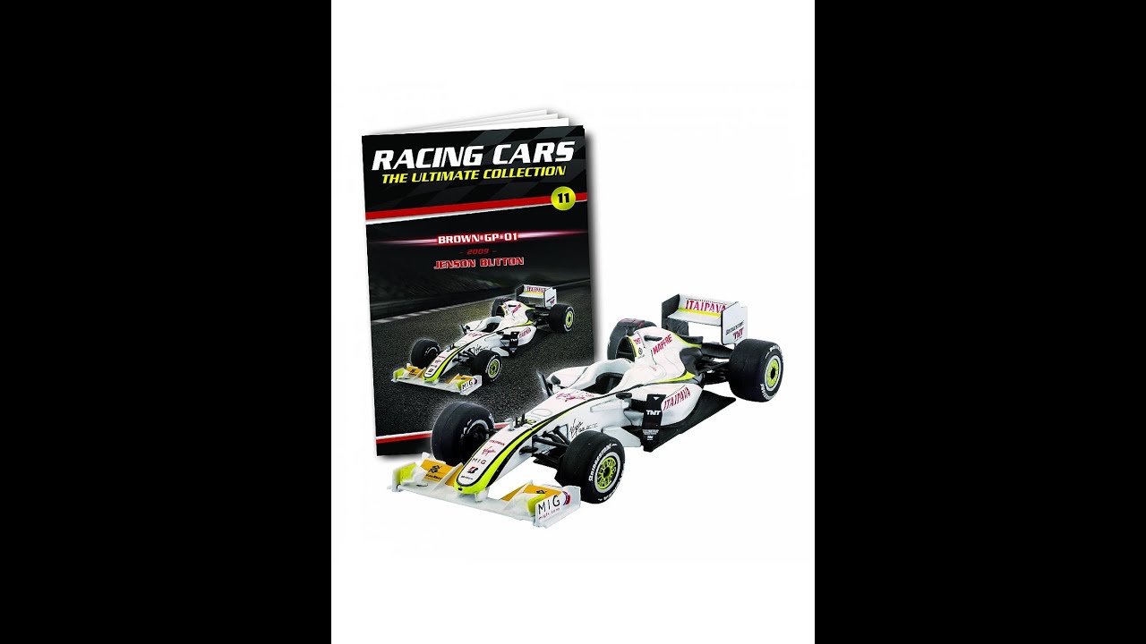 Racing Cars The Ultimate Collection Τεύχος 11 Brawn GP 01 2009 Jenson ...