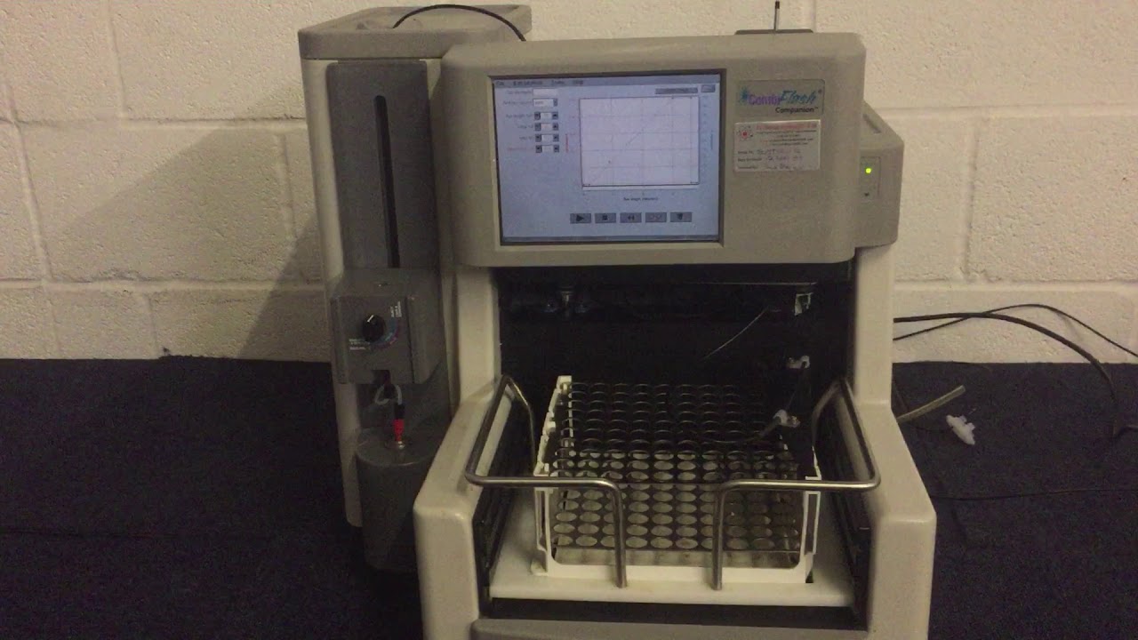 TELEDYNE ISCO COMBIFLASH COMPANION FLASH CHROMATOGRAPHY SYSTEM - YouTube