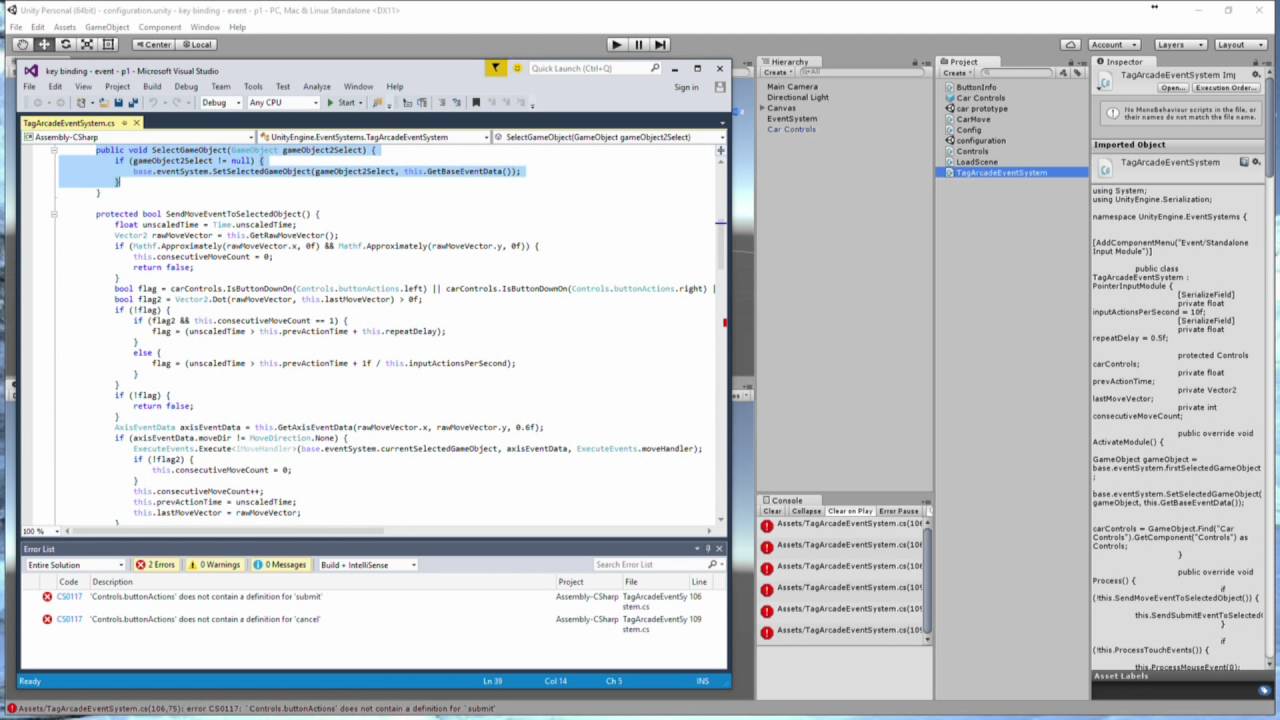 Unity3D Tutorial: Event System - P1 - TagArcadeEventSystem - YouTube