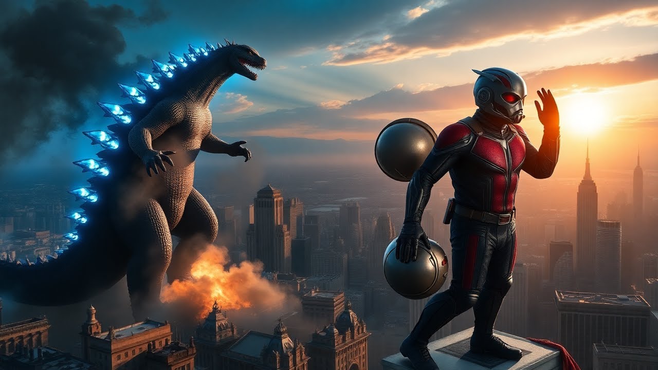 Godzilla vs Ant Man Clash of Titans – Who Would Win This Epic Battle ...