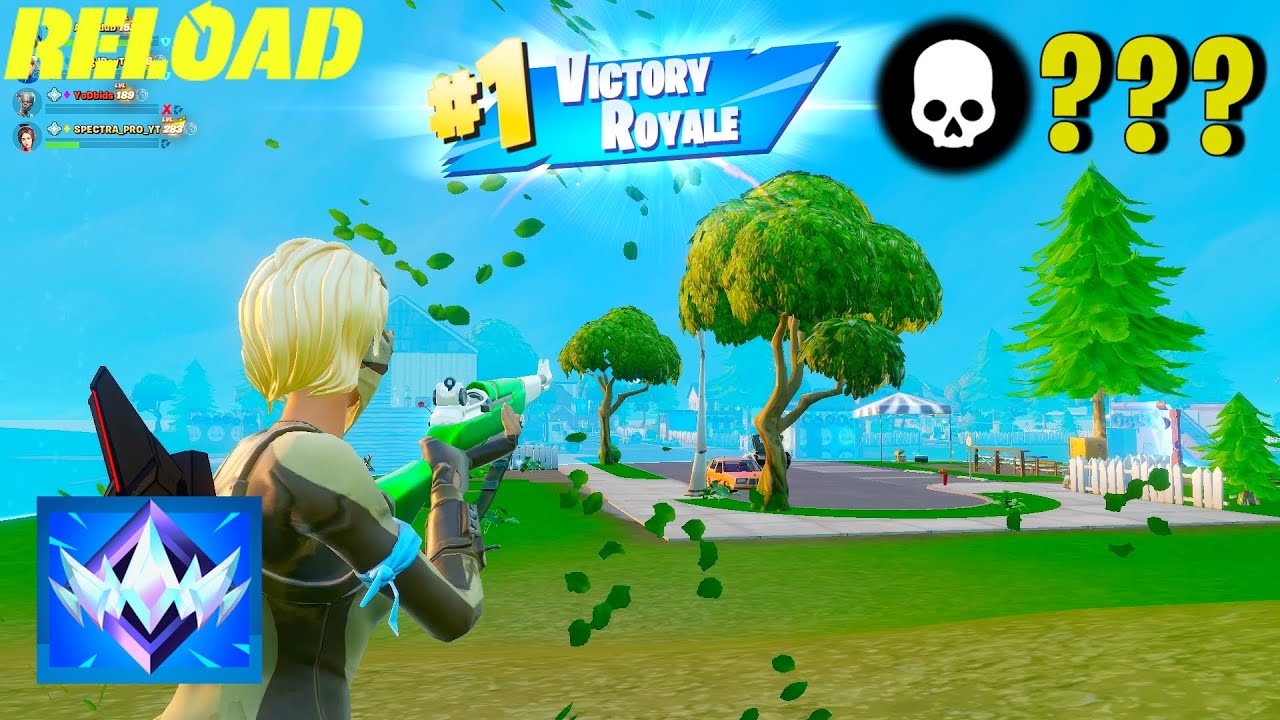 High Elimination Ranked Reload Zero Build Win Gameplay | Fortnite ...