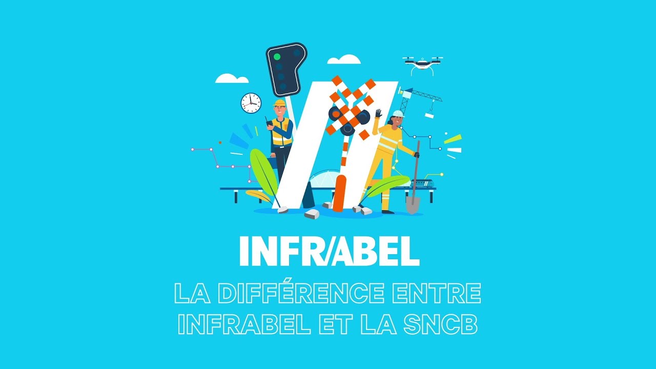 Infrabel t'explique : La différence entre Infrabel et la SNCB - YouTube