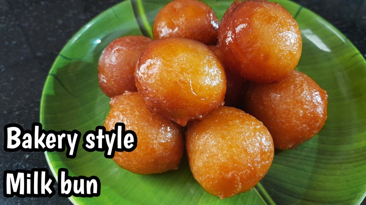 Milk Bun | Bakery Style Paal Bun Recipe |Juicy and Soft Milk Bun |Easy ...