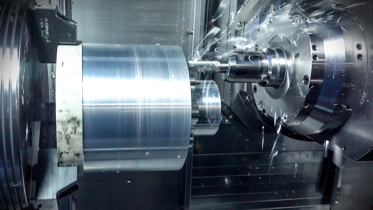 Incredible 9 Axis Machining on DN Solutions SMX3100ST - YouTube
