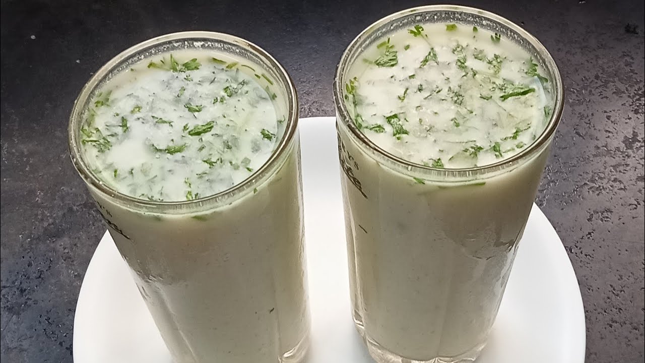 मसाला ताक l उन्हाळ्यात पिण्यासाठी थंड गार मसाला ताक l Masala Tak recipe ...