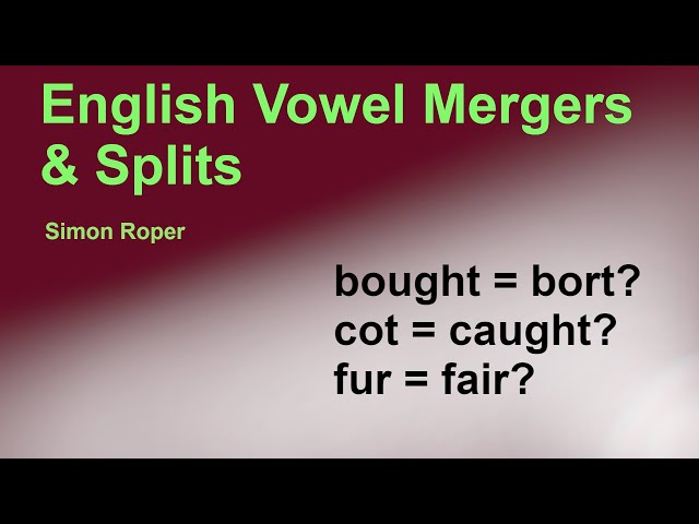 Vowel Reduction Lesson 10: Vowel Reduction
