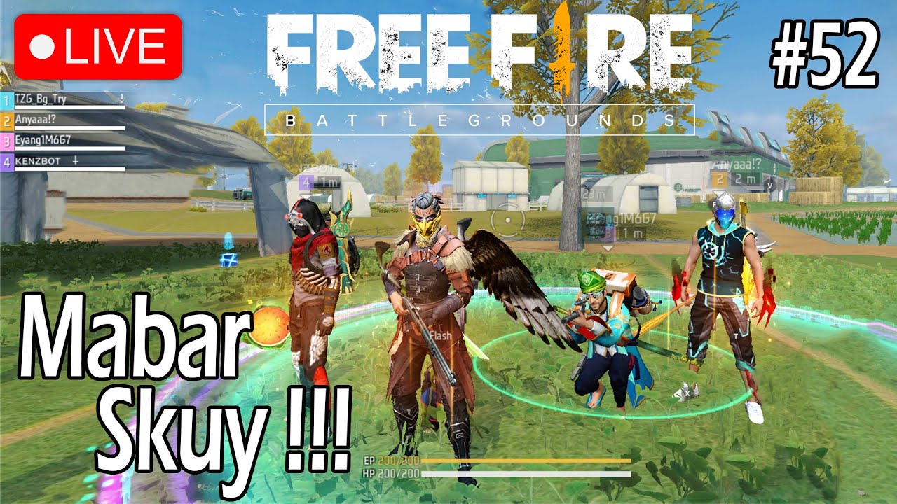 YANG MAU BANTU RANKED DI LIVE MABAR FREE FIRE HARI INI JOIN SKUY ...