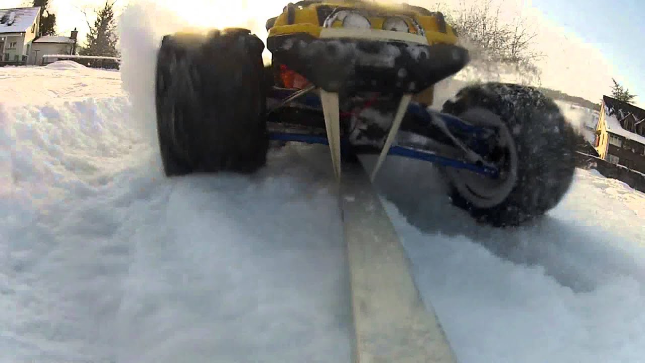 TRAXXAS SUMMIT AUTO / RACE CAR - WINTER SNOW / IM SCHNEE - RC ...