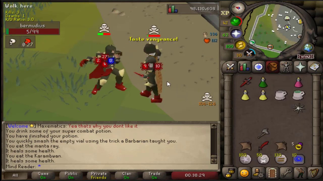 OSRS - Veng - Deepwild Pking 2019 - YouTube