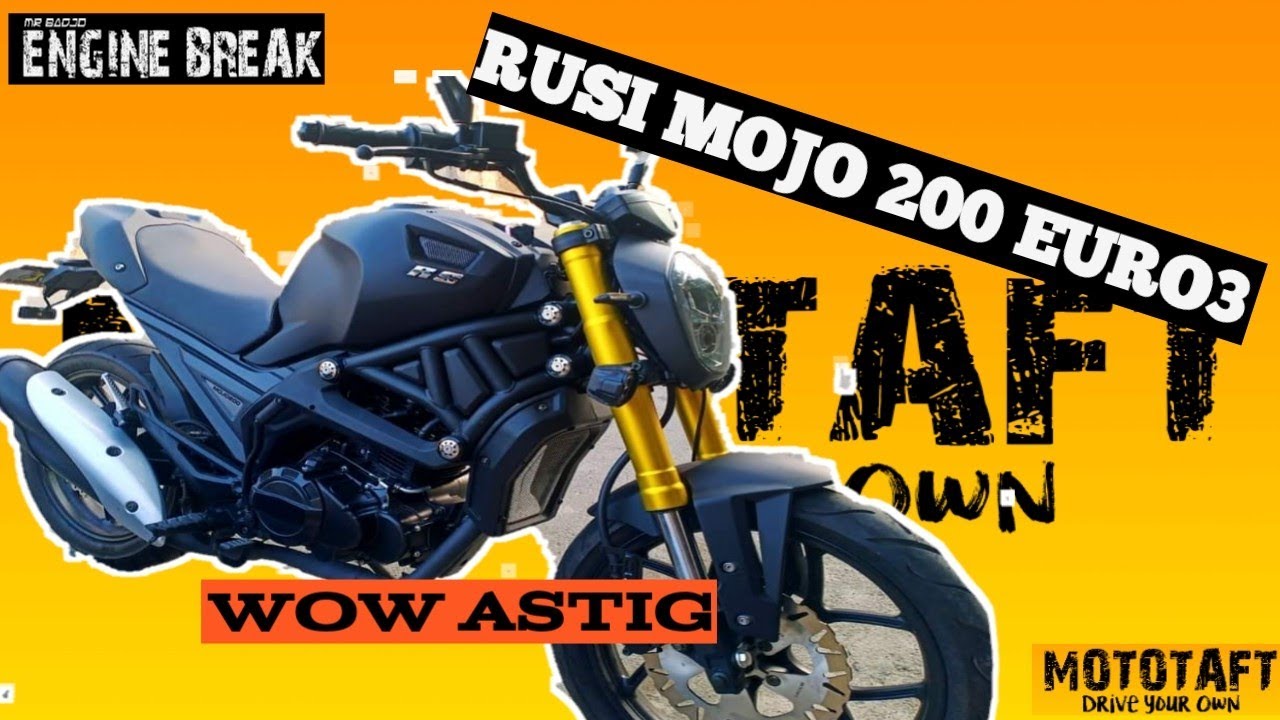 RUSI MOJO 200cc EURO3/short film - YouTube