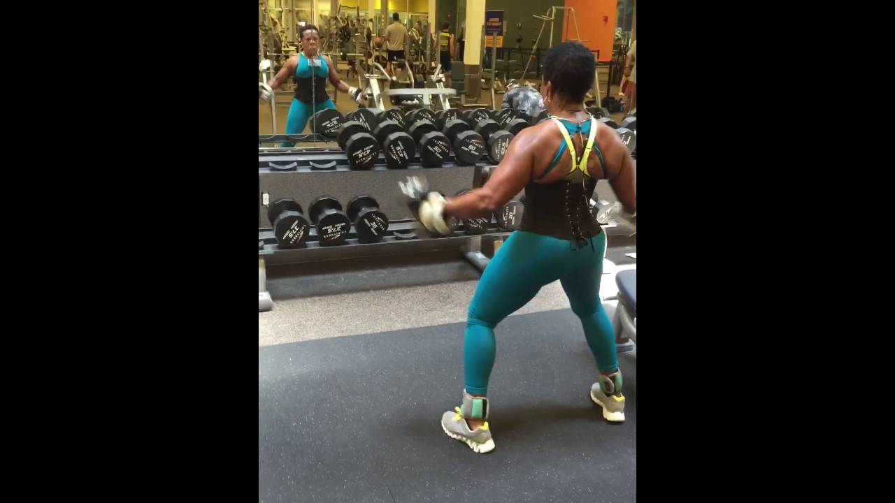 Overhead dumbbell FLYES - YouTube