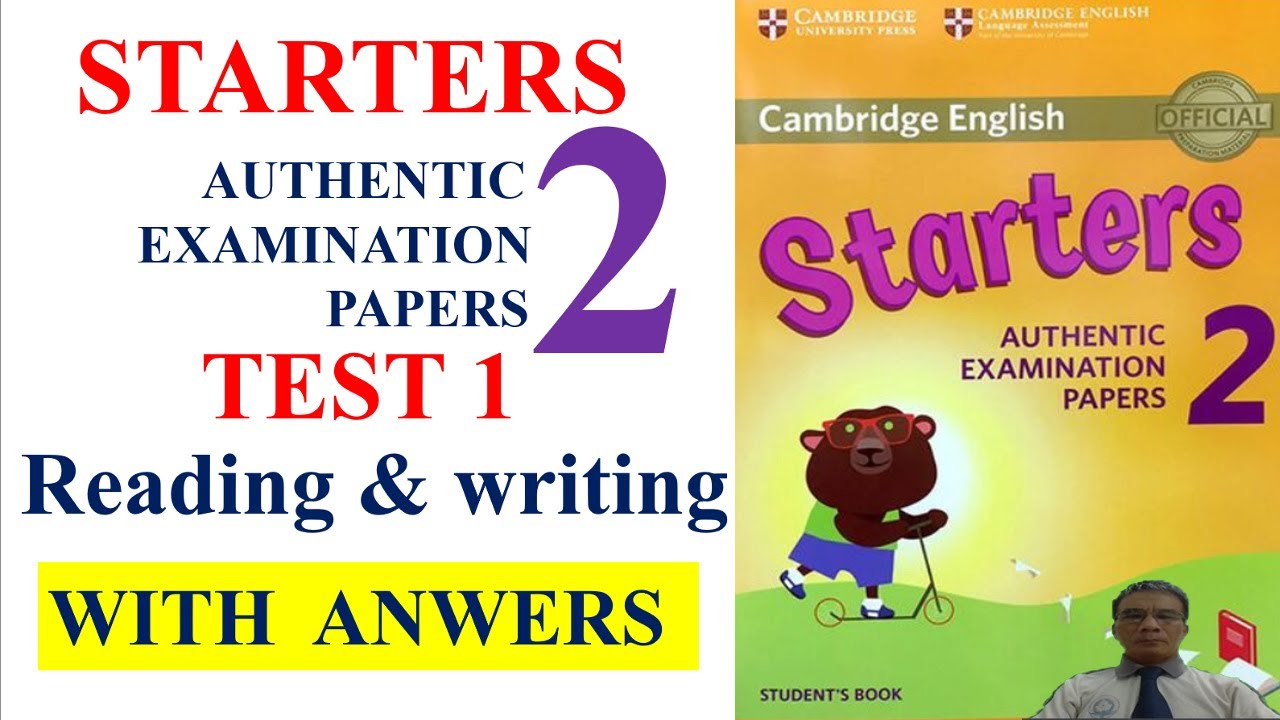 Reading and writing starter 2 test 1 2018 with answer | Learn English ...